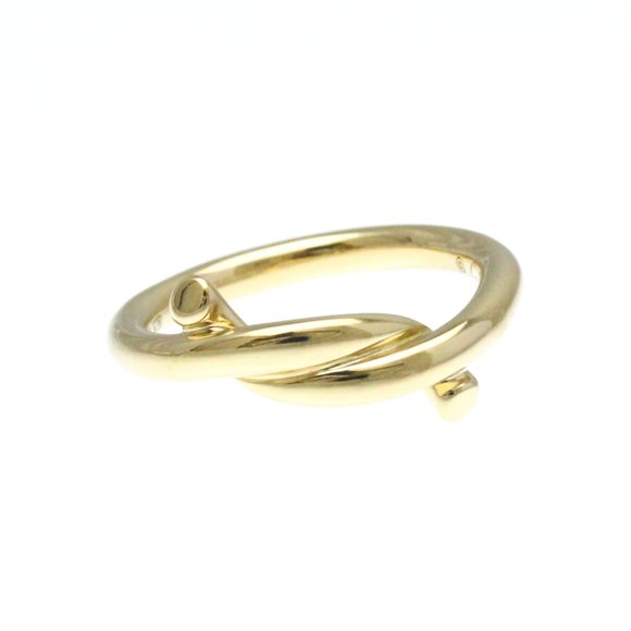 Cartier | Jewelry | Cartier Entrelace Ring Yellow Gold 8k Fashion No ...